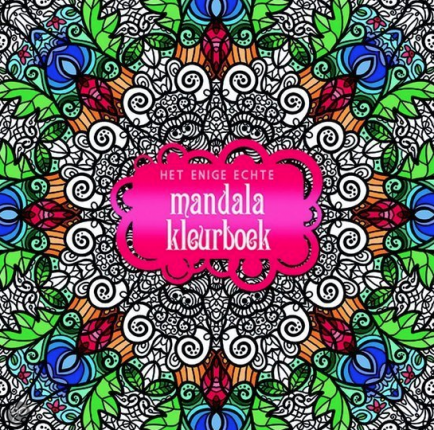 Mandala inkleuren met het enige echte mandala kleurboek